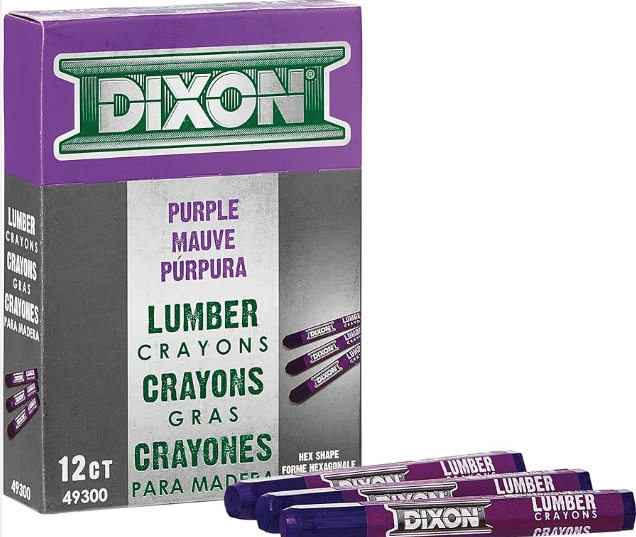 Lumber Crayon Purple 12ct | Indfas